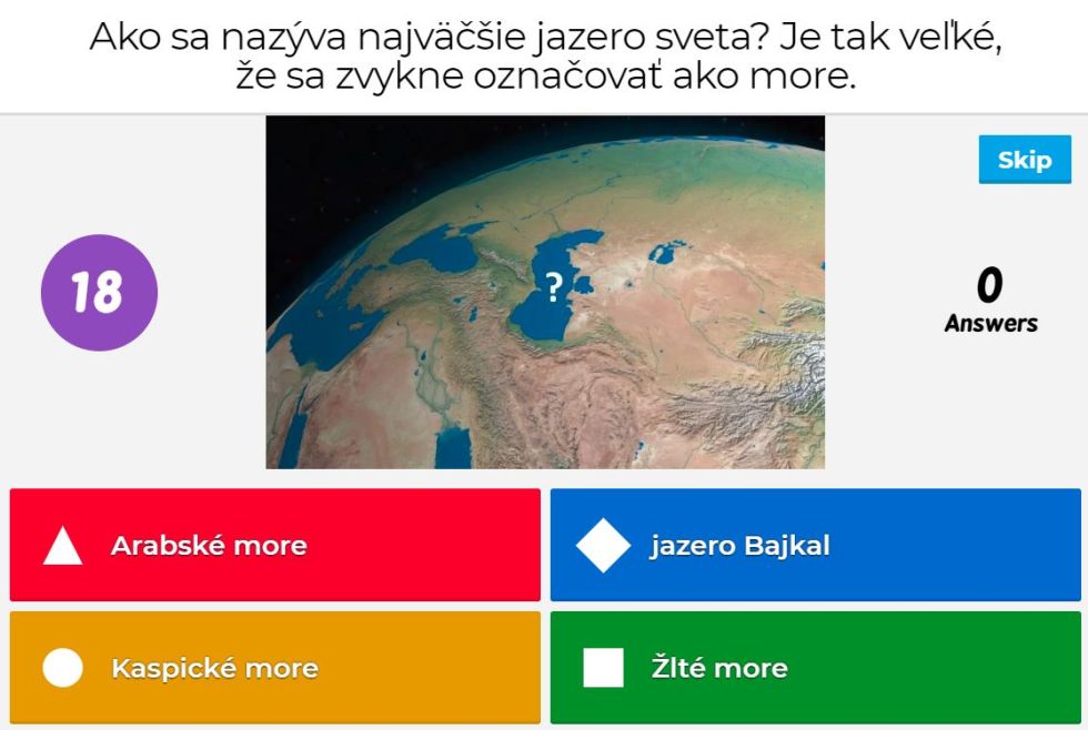 Poloha, rozloha a členitosť Ázie (kvíz Kahoot!) - Lepšia geografia